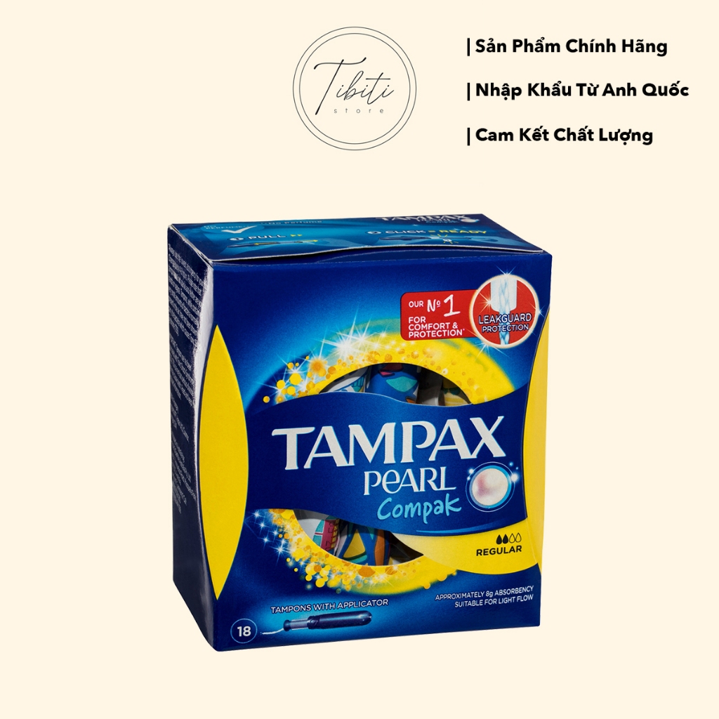 Băng vệ sinh Tampax Compax Tempon 18c-32c | Shopee Việt Nam