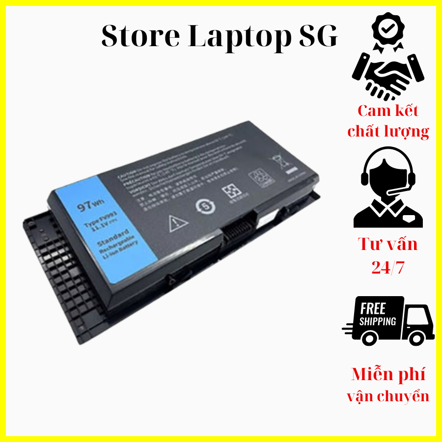 Pin Zin 97w Dell Precision M4600 M4800 M6600 M6800 M6700 M4700 FJJ4W ...