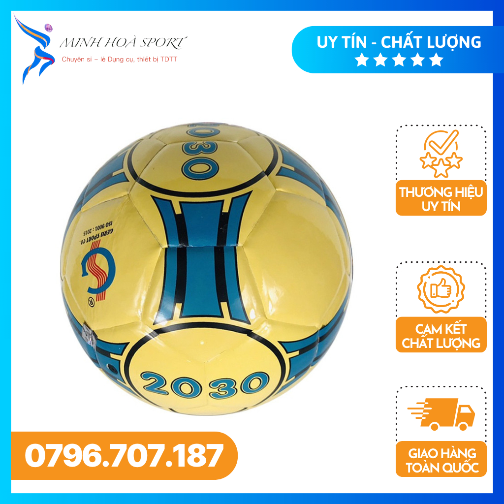 Bóng Đá Gerustar Futsal 2030 Chất Liệu Da PVC Bền Bỉ Khó Bám Bẩn Có ...