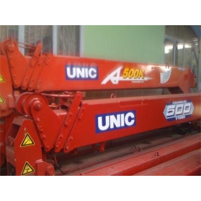 Tem dán xe cần cẩu Unic 290 , 330 , 340 , 360 , 500 , A340 , A370 ...