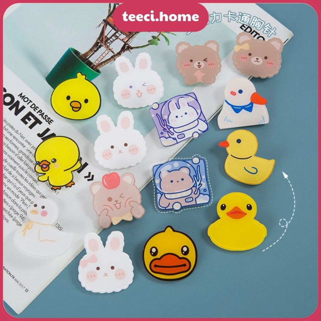 Huy Hiệu Phụ Kiện Cài Áo Vịt Pin Sticker Ghim Trâm Cài Áo Acrylic Trang ...