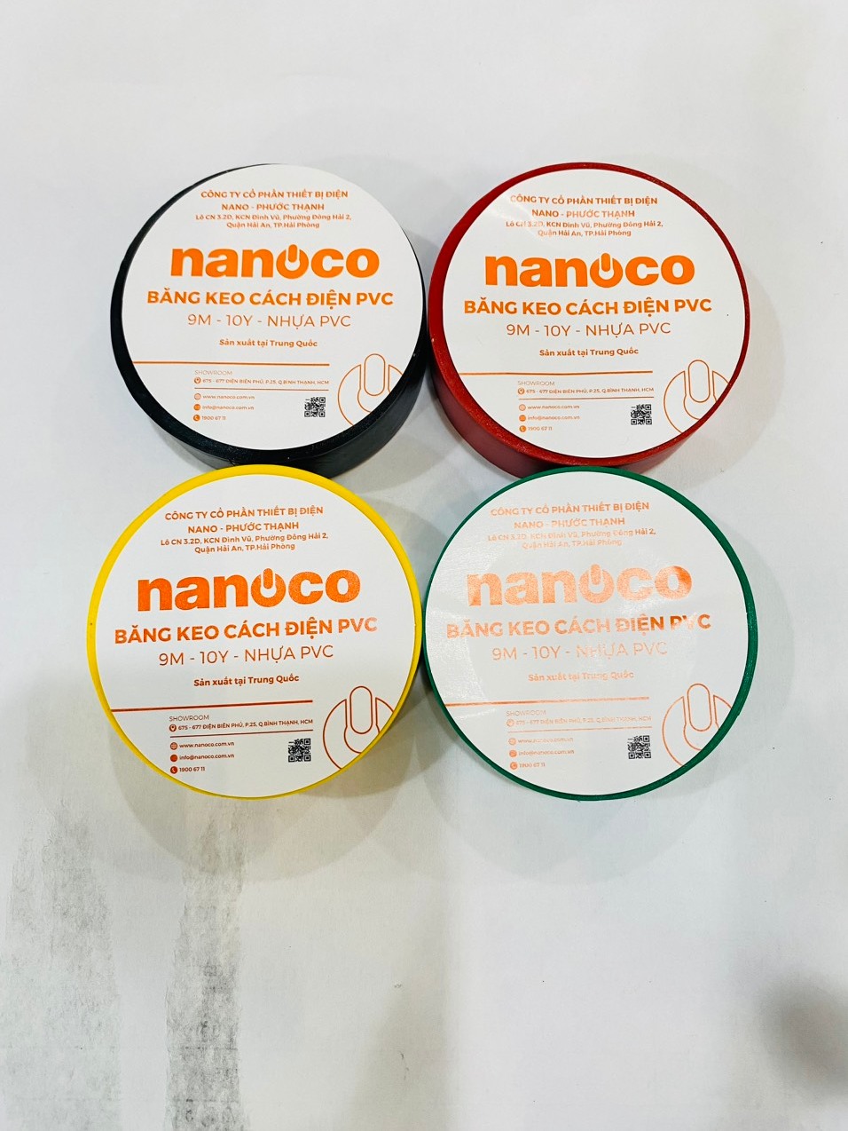 Băng keo cách điện PVC Nanoco | Shopee Việt Nam