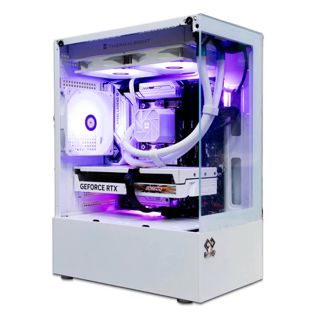 Vỏ case Infinity Aqua M White - mini | microATX | Shopee Việt Nam