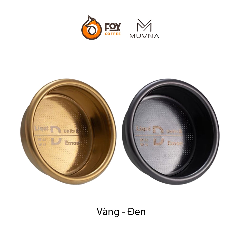 Giỏ Lọc Cà Phê Unit 8 Bằng Thép Không Gỉ Titanium 58mm MUVNA | Unit 8 Precision Basket Titanium ...