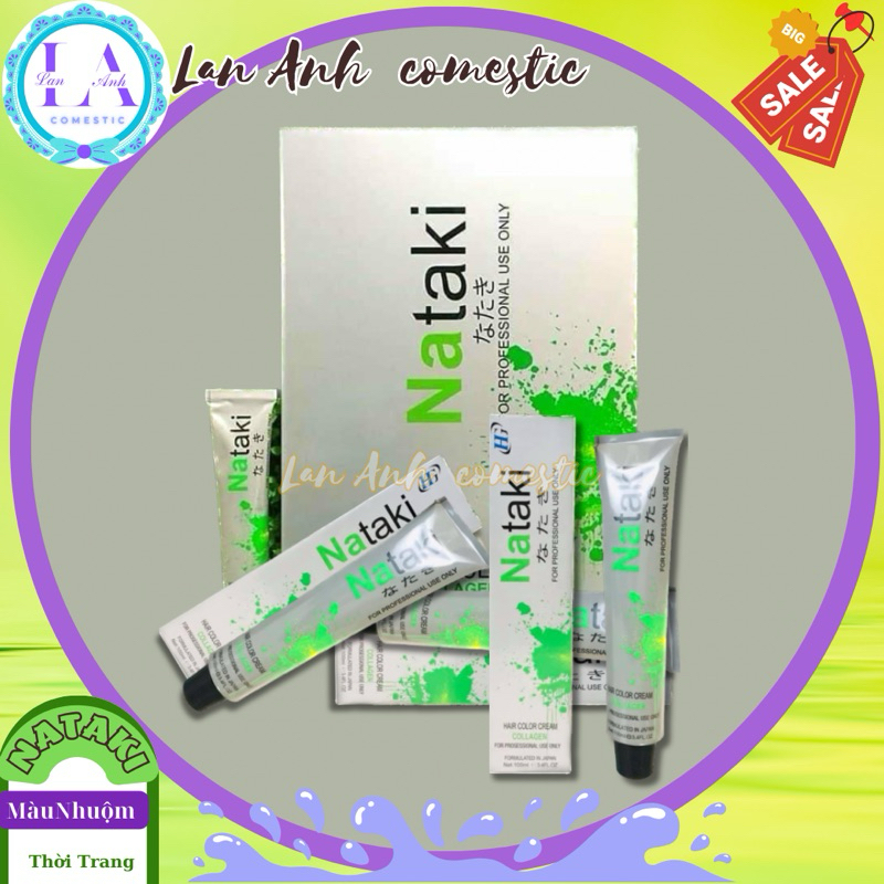 Bảng màu nhuộm tóc Bảnh màu Nataki Bảng màu TNT Bảng màu Garreet ...