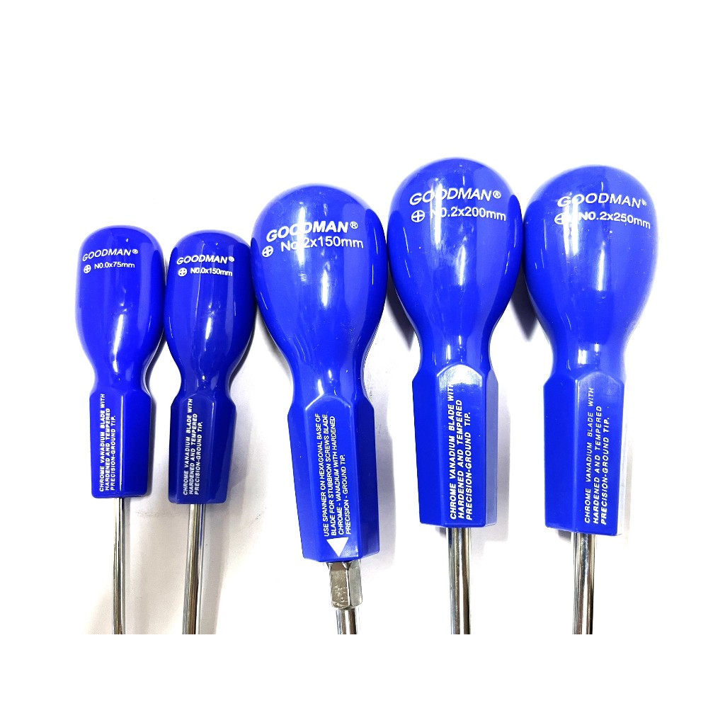 Tua vít Goodman Bake cán xanh đủ kích thước | Shopee Việt Nam