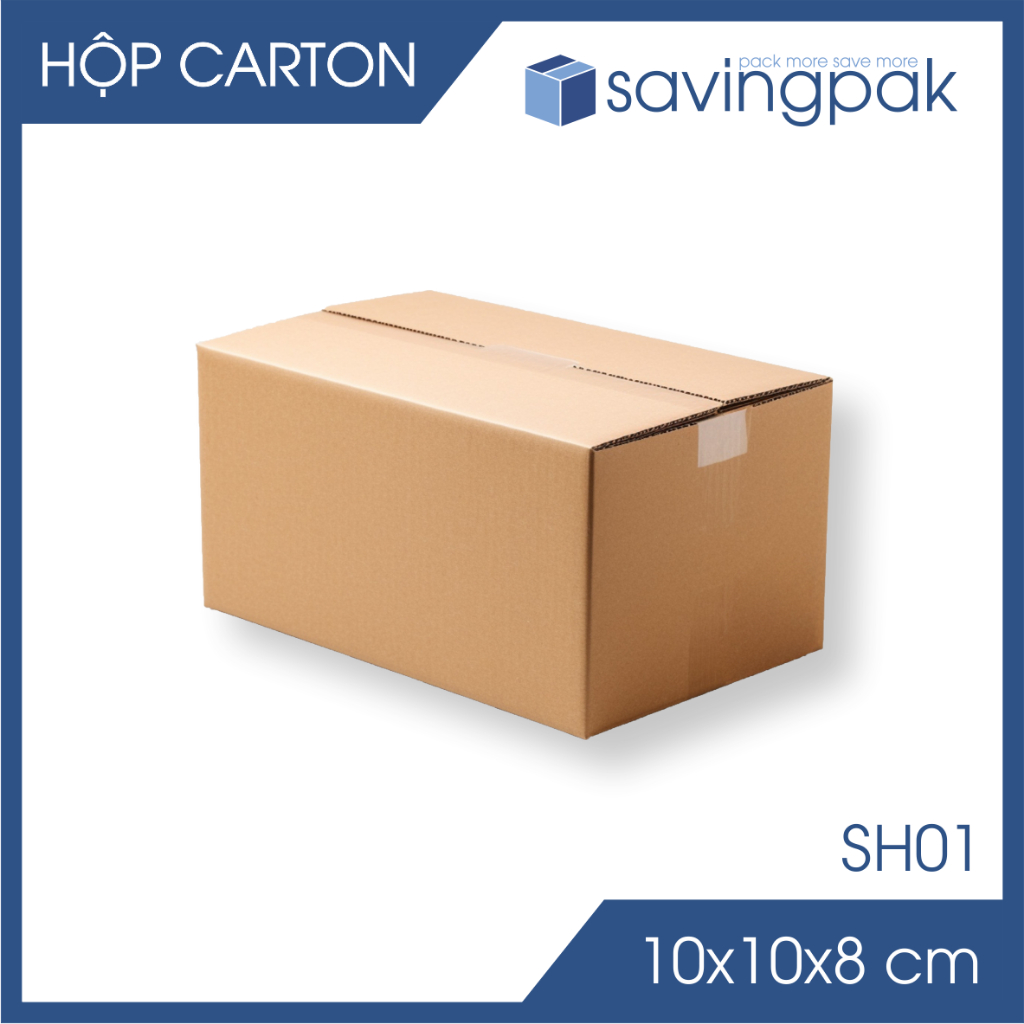 Combo 20 thùng hộp carton đóng hàng giá siêu rẻ - Nhiều size - 10x10x8 ...
