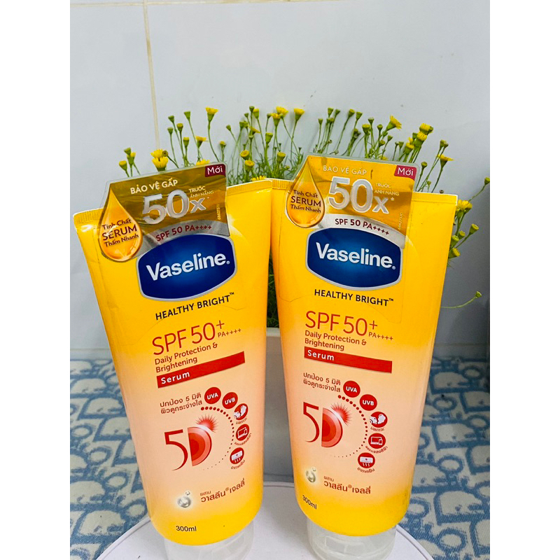 Tinh Chất SETUM Chống Nắng Vaseline Healthy Bright Sun + Pollution ...