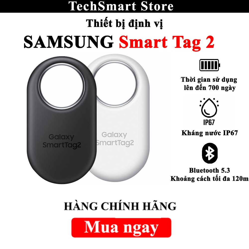 Thiết bị định vị GPS Samsung Galaxy Smart Tag 2 | Shopee Việt Nam