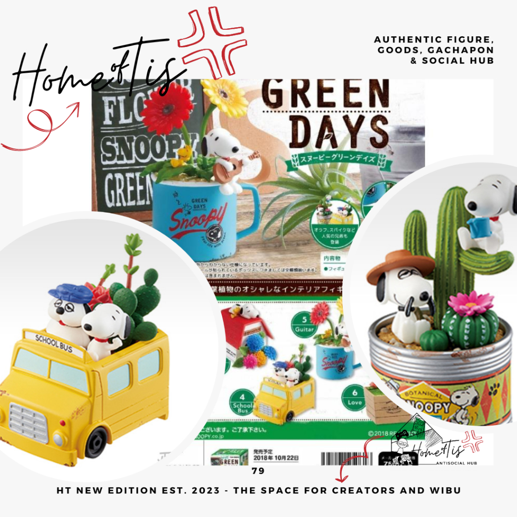 [Gacha] Peanuts Snoopy Green Days | Shopee Việt Nam