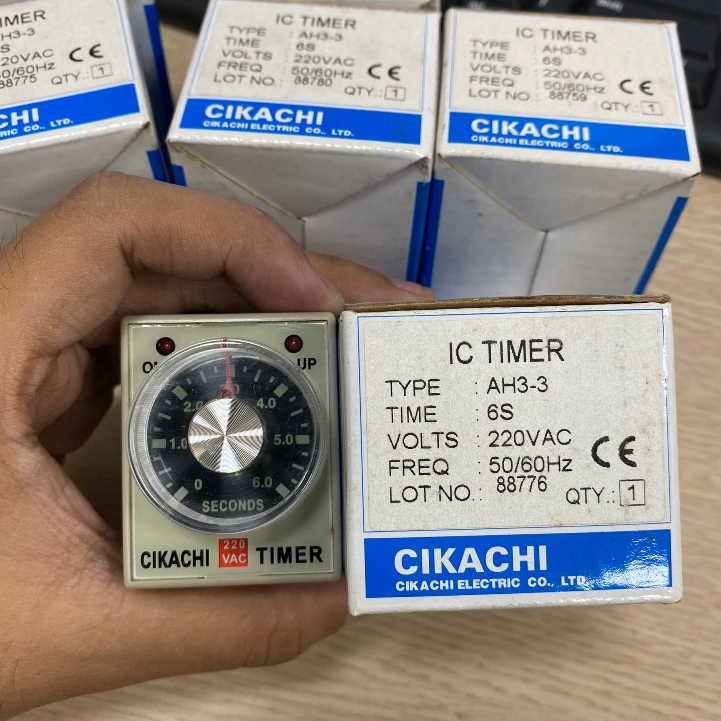 [GIÁ BAO THỊ TRƯỜNG] Timer Cikachi AH3-3 6S Chính hãng | Shopee Việt Nam