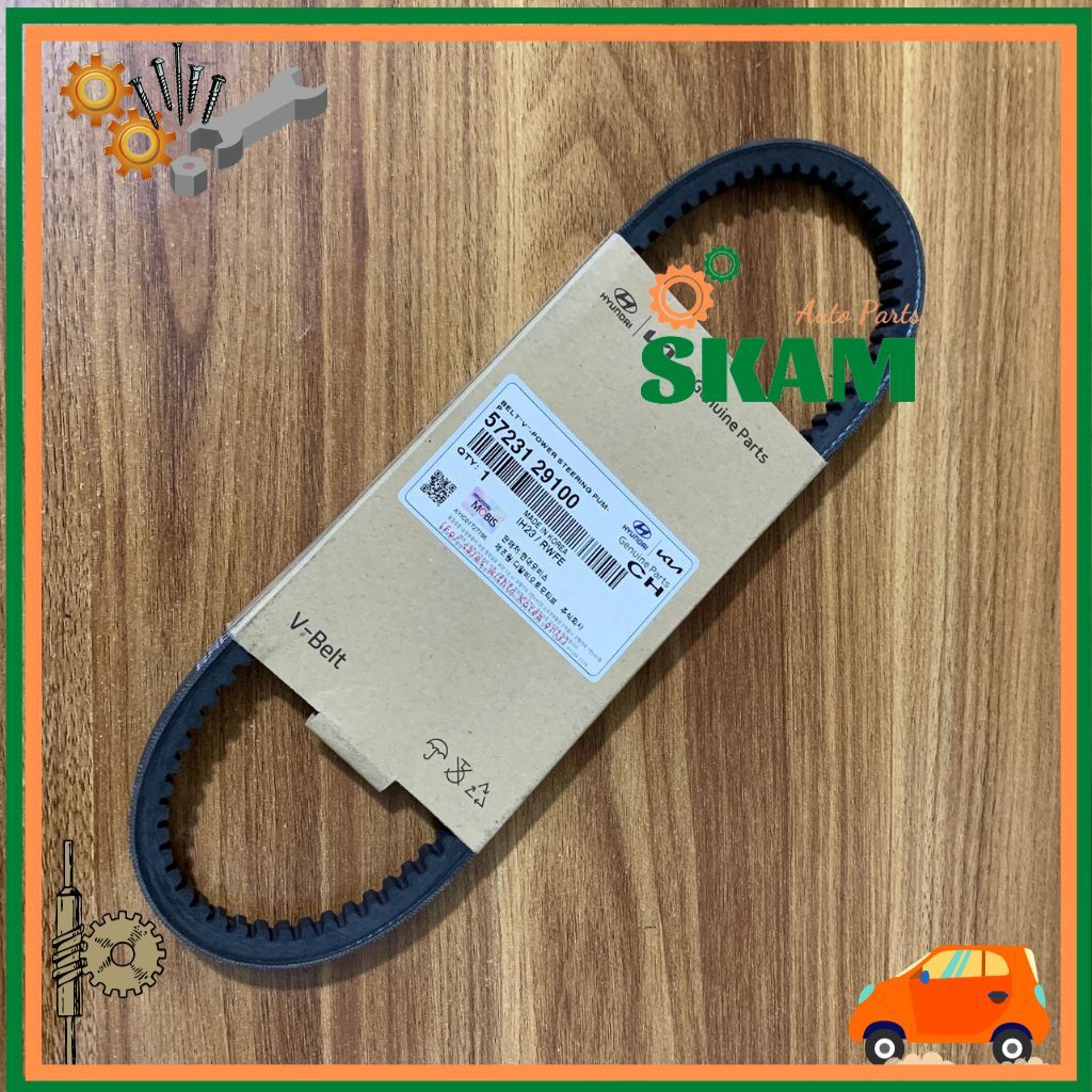 Dây curoa bơm trợ lực lái Getz 1.4, 5723129100, SKAM AUTO | Shopee Việt Nam