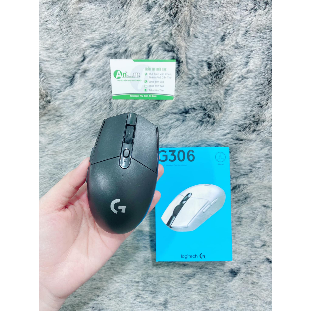Chuột game không dây Logitech G304 - nhẹ, 6 nút lập trình, onboard ...