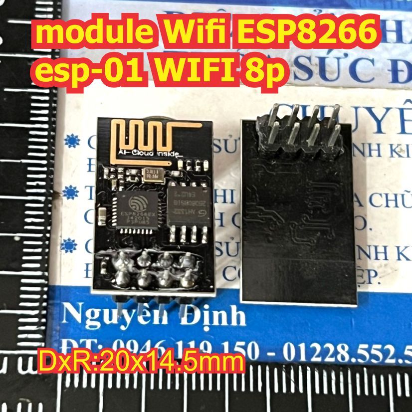 Module Thu Phát Wifi Không Dây Esp8266 01 Esp 01 Esp8266 01s Esp 01s