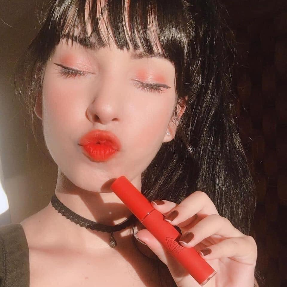 Son kem lì 3CE Velvet Lip Tint Childlike | Shopee Việt Nam