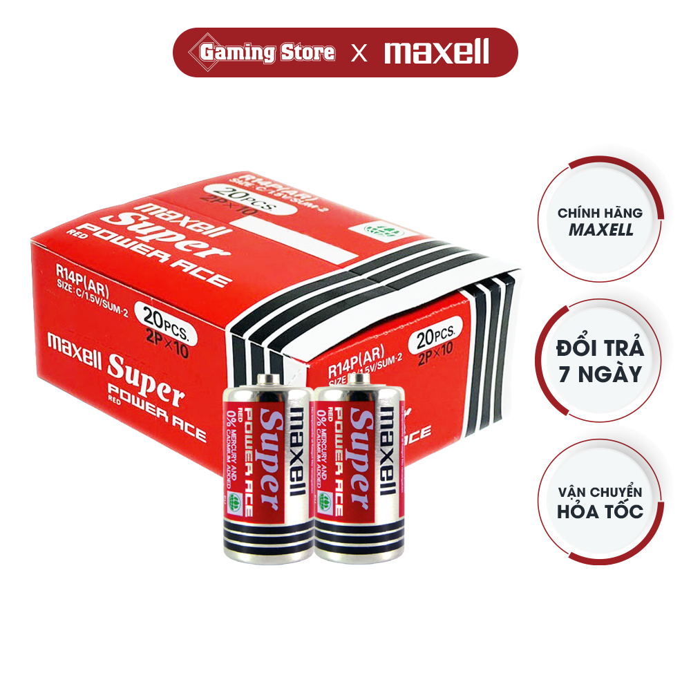 Pin Maxell R14P / AR (Pin Trung) - Hàng Chính Hãng | Shopee Việt Nam
