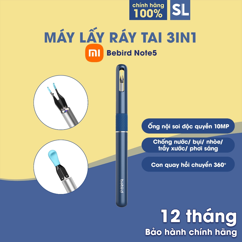 Lấy Ráy Tai Bebird Note 5/ Note 5 Pro Sử Dụng Camera Quan Sát Thông ...