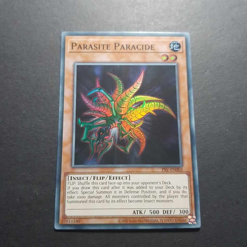 Lá thẻ bài Parasite Paracide - PSV-EN003 - Super Rare Unlimited (25th ...