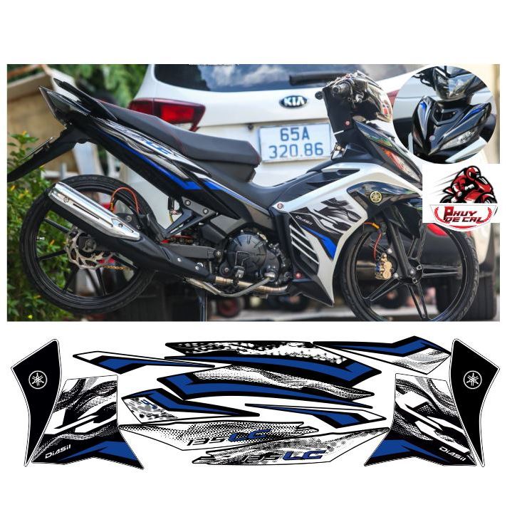 tem exciter 135 LC V7 | Shopee Việt Nam