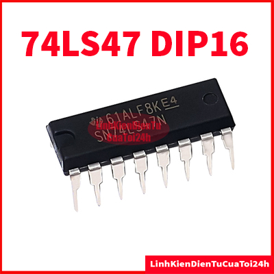 IC 74LS47 DIP16 Chân Cắm | Shopee Việt Nam