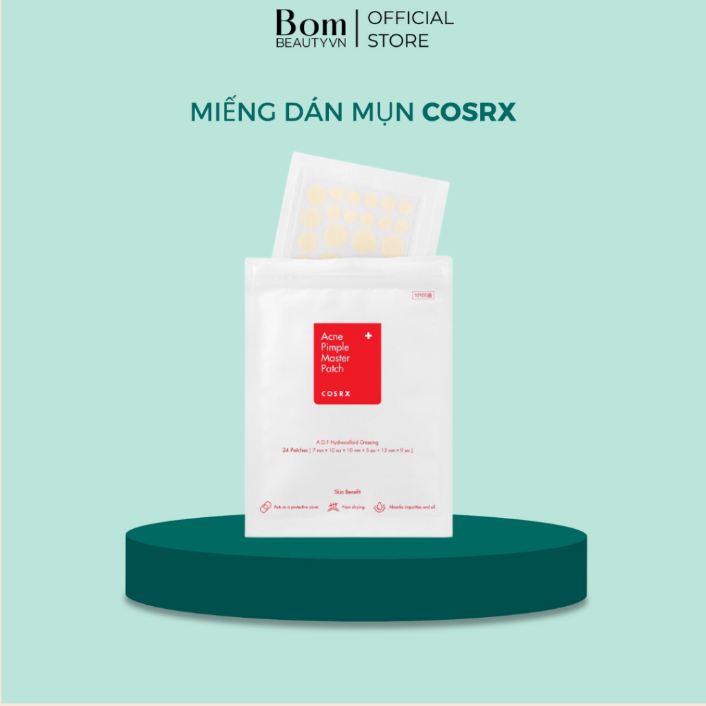 Miếng dán mụn Cosrx - Bom Beauty VN phân phối chính hãng(04/2026) | Shopee Việt Nam