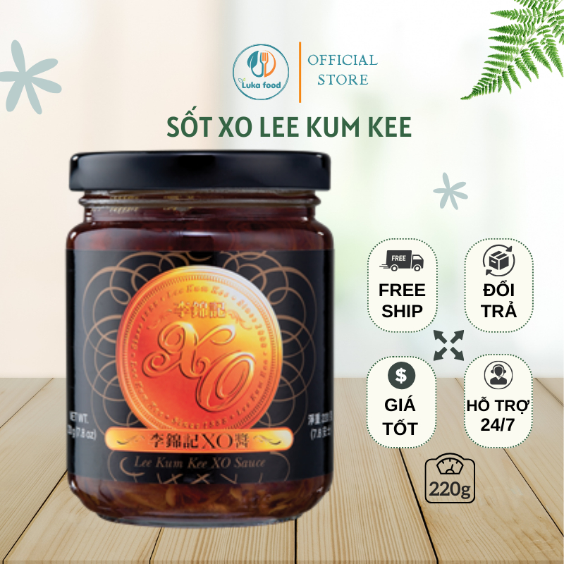 Sốt XO cao cấp Lee Kum Kee 220gr xốt sò điệp | Shopee Việt Nam