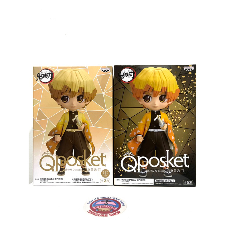 Mô hình Kimetsu No Yaiba chính hãng - Qposket Zenitsu | Shopee Việt Nam