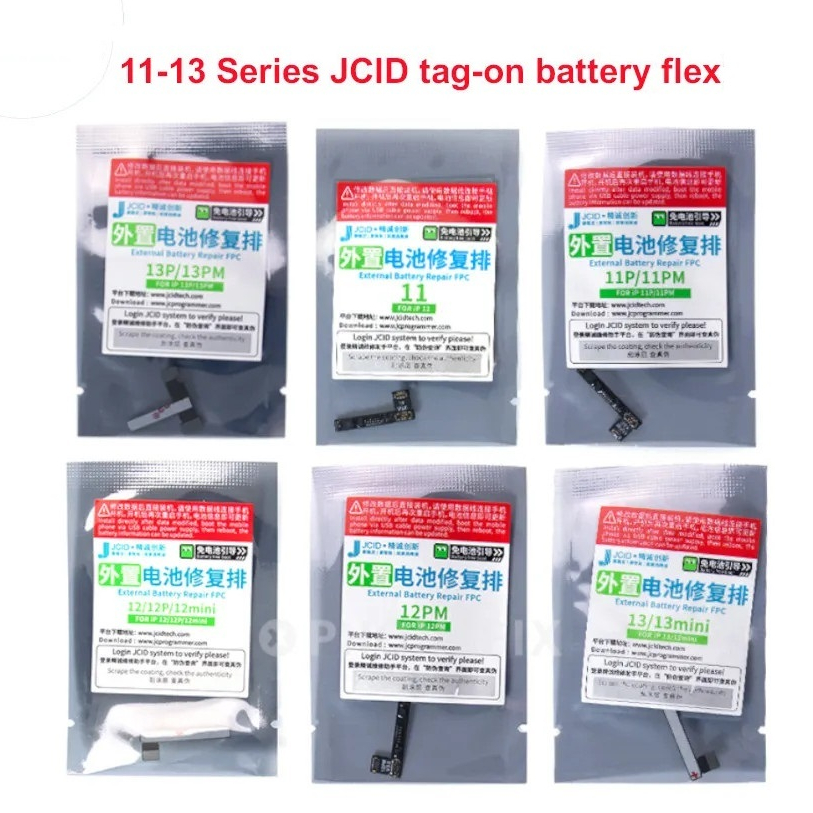 Cáp pin JC sửa, Fix phầ trăm, reset lần sạc Pin cho điện thoại 11 đến ...