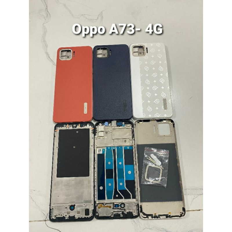 Vỏ Bộ Oppo A73 4G Zin New | đầy đủ kính camera, phím bấm, khay sim ...