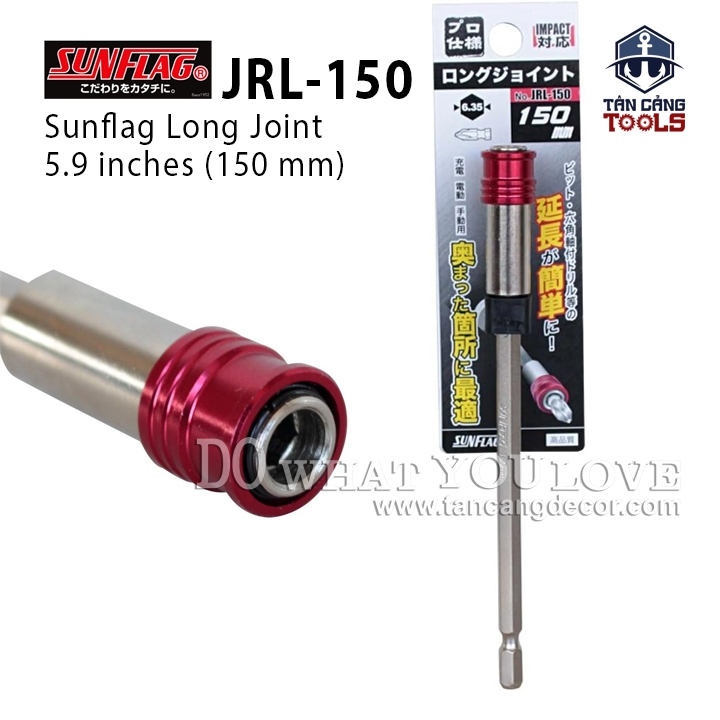 Đầu Nối Dài Vặn Vít 150 mm Sunflag JRL-150 ( Chuôi Dài ) | Shopee Việt Nam