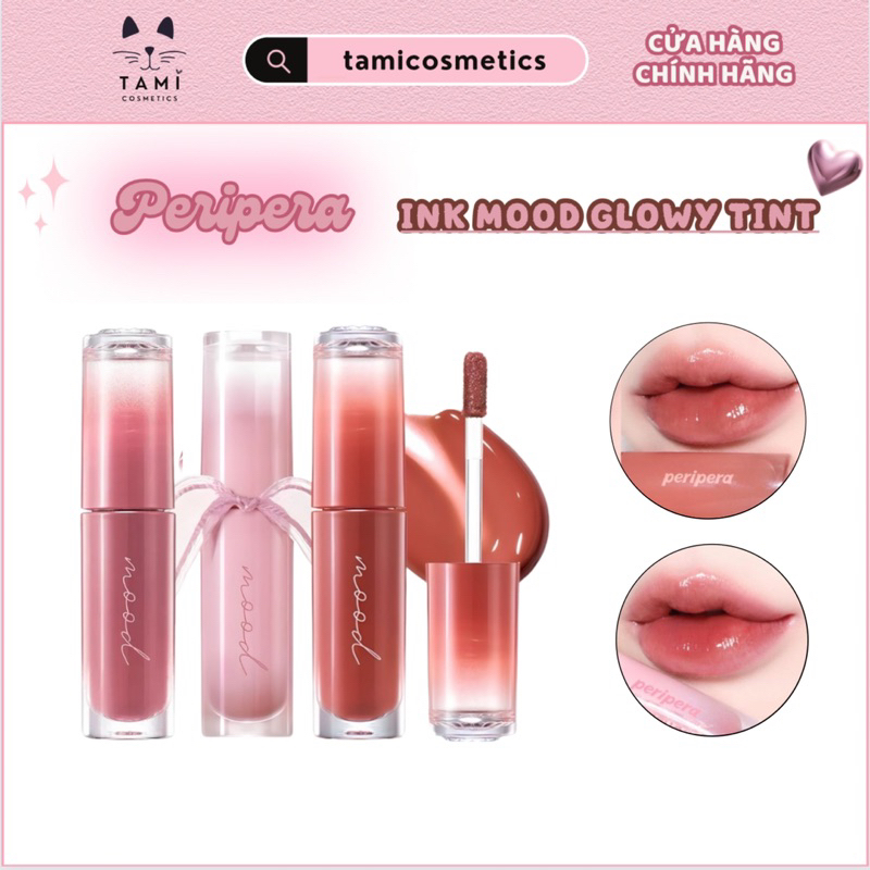 Son Tint Bóng Peripera Ink Mood Glowy Tint | Shopee Việt Nam