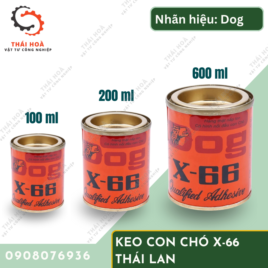 Keo Con Chó – Keo Chó (DOG) X-66 Thái Lan 100 ml, 200 ml, 600 ml. Keo ...
