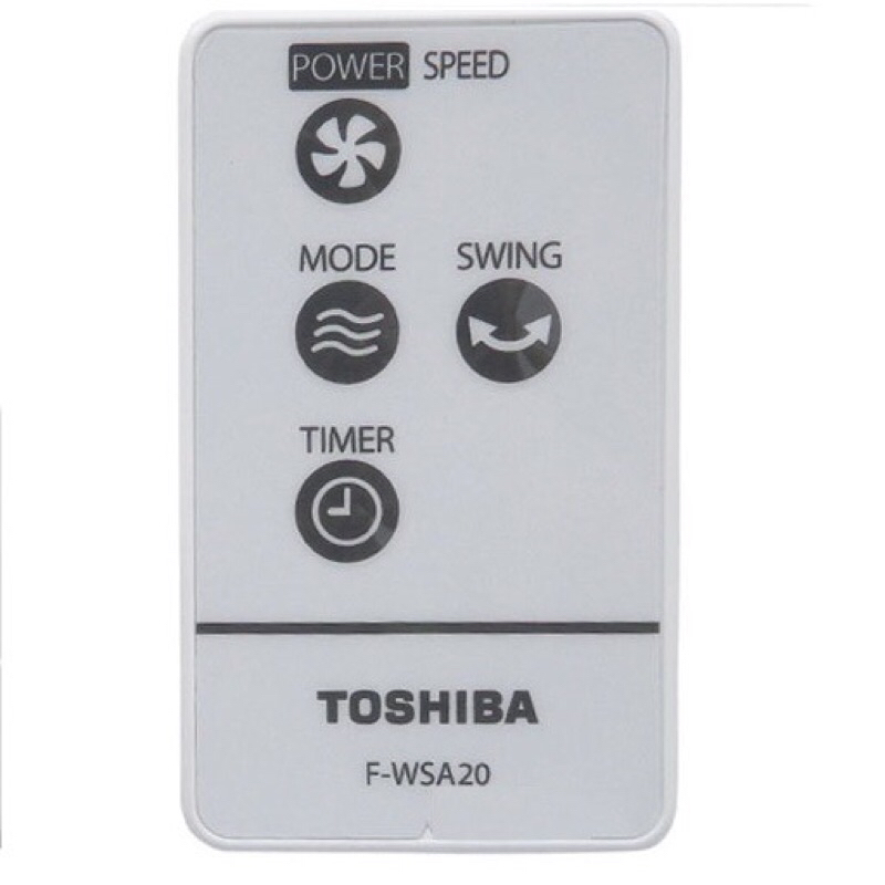 Romote Điều khiển quạt TOSHIBA F-WSA20,F-LSA20[Hàng chính hãng ...