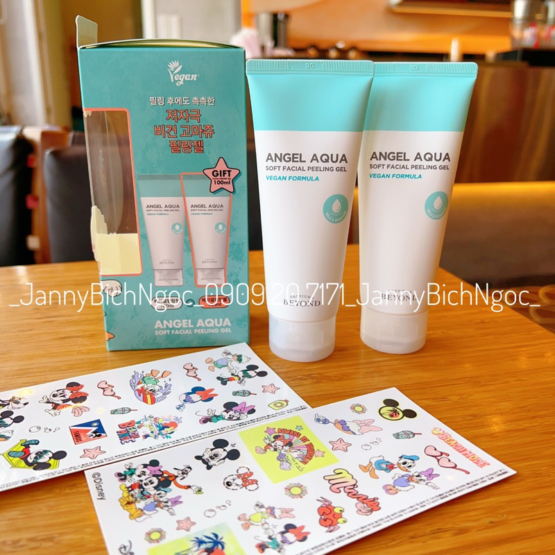 [HÀNG CÔNG TY BAO CHECK TEM CHÍNH HÃNG] Set tẩy tế bào chết vật lý thuần chay Beyond Angel Aqua ...