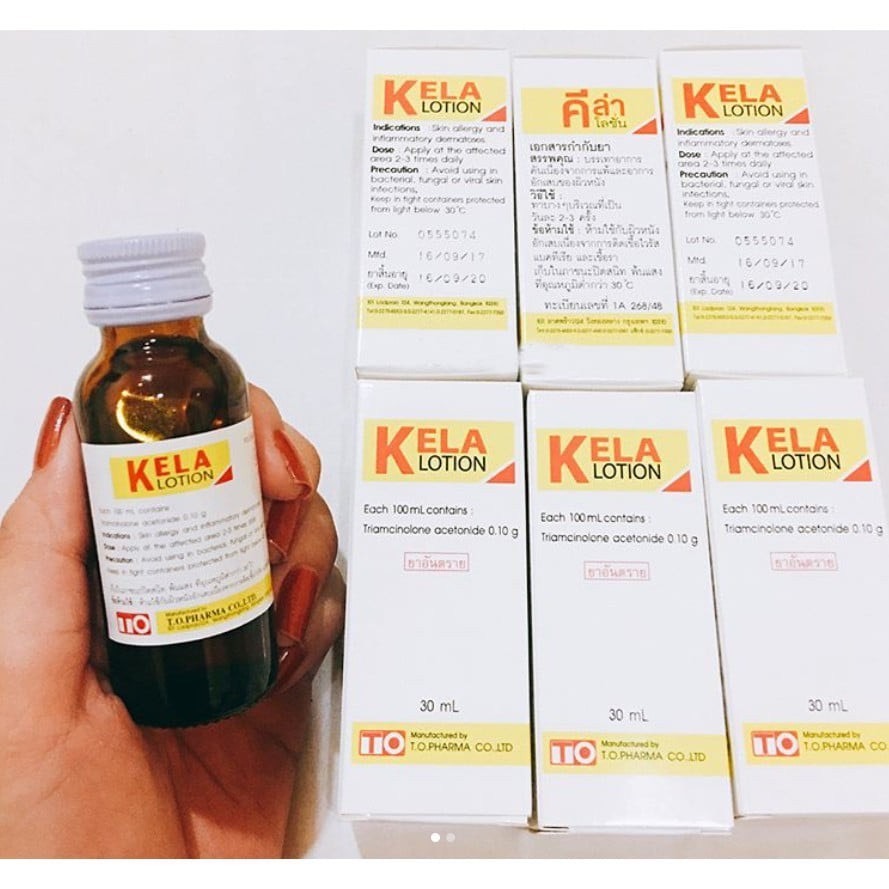 KELA LOTION Dùng cho da chân lông 30ml | Shopee Việt Nam