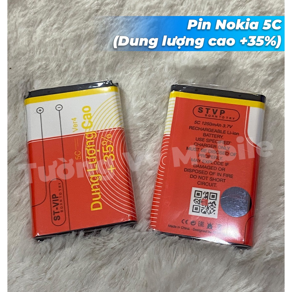 Pin Nokia 5C Dùng chung Bl-5C itel (Dung Lượng Cao) | Shopee Việt Nam