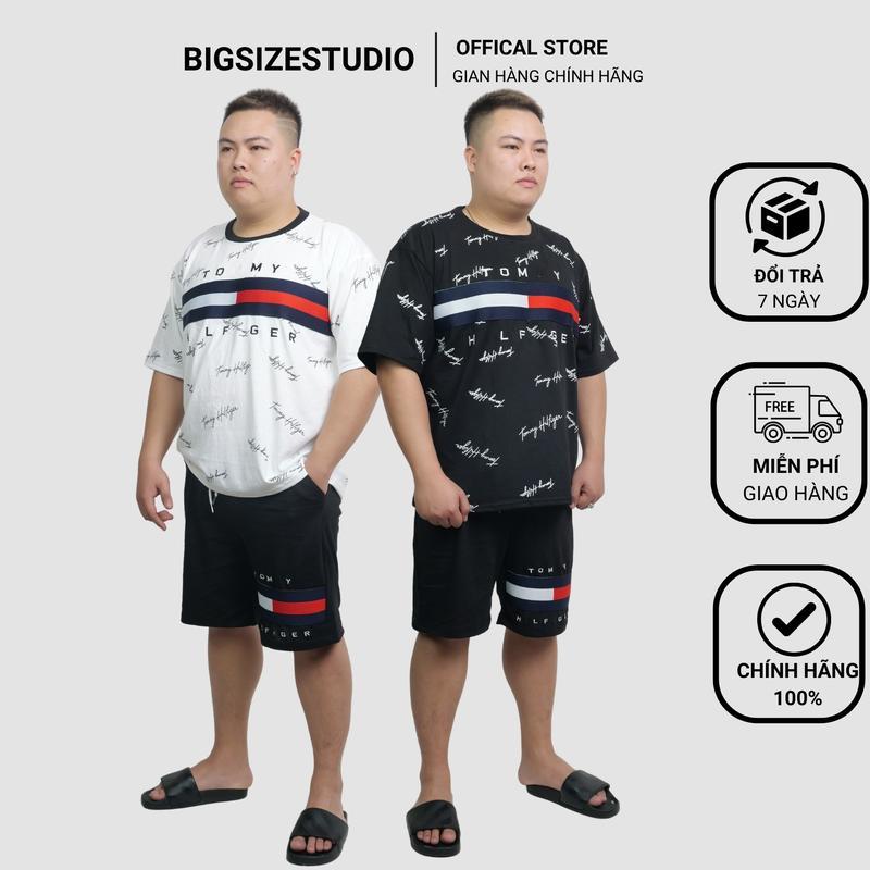 Đồ bộ quần áo ngắn tay TOMY bigsize cho nam nữ 70-150kg chất liệu cotton BS COUTURE | Shopee ...