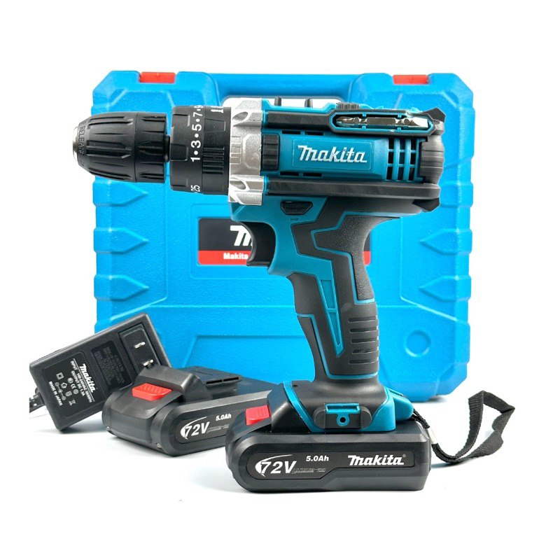 [ NHẬP KHẨU ] Máy Khoan Cầm Tay MAKITA Pin 72V, 3 Chức Năng 24 Phụ Kiện Kèm Theo | Shopee Việt Nam