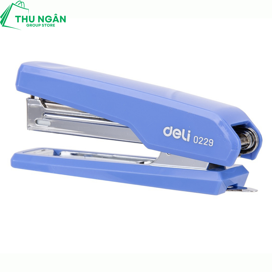Bấm ghim 0229, dập ghim deli cao cấp có thể dập 15 tờ dùng để bọc sách ...