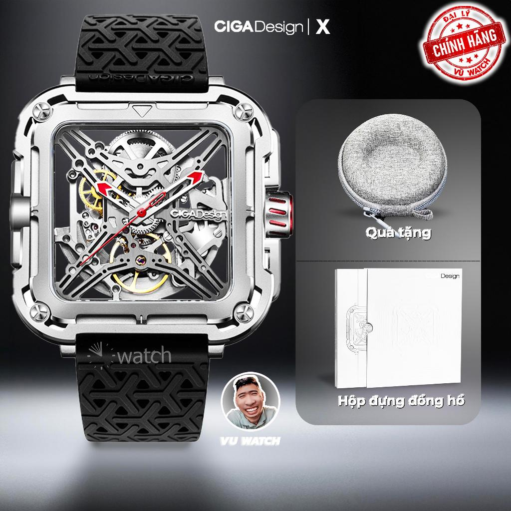 Đồng Hồ CIGA Design X Series - Chất liệu Vỏ Titanium Và Thép | Kèm hộp ...