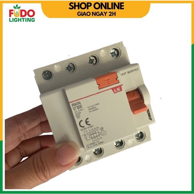 CB chống giật 3P LS 40A, 63A 30ma hàng chính hãng | Shopee Việt Nam