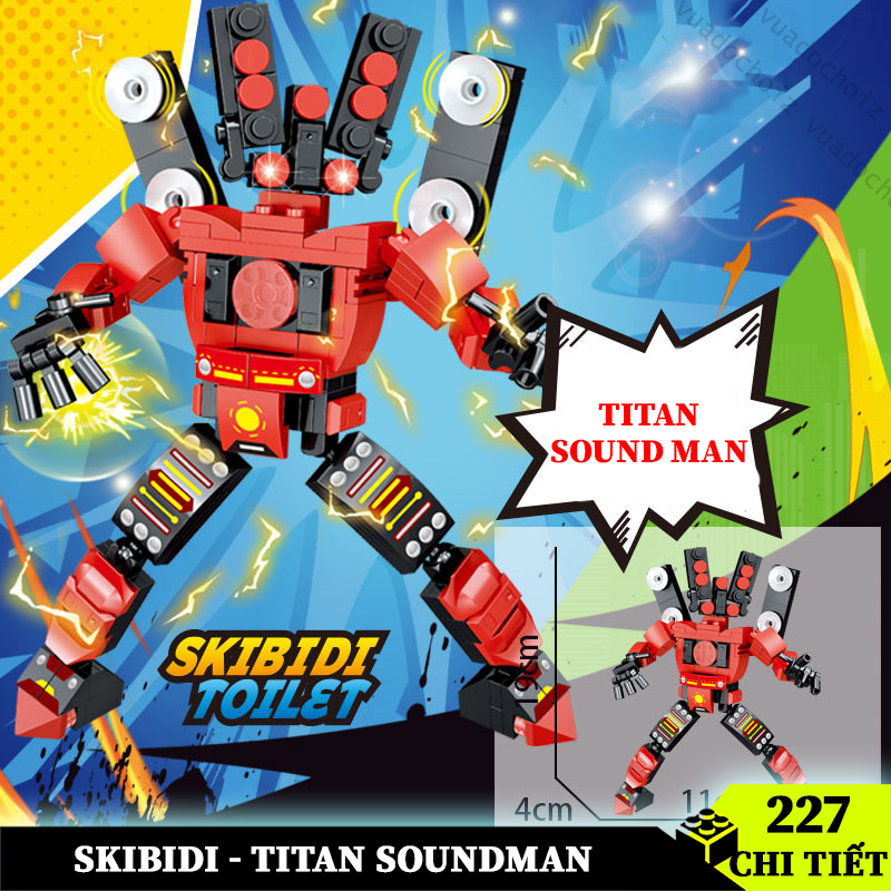 Skibidi Toilet Đồ Chơi Red Devil Monitor Man 473 Chi Tiết, Mô Hình ...