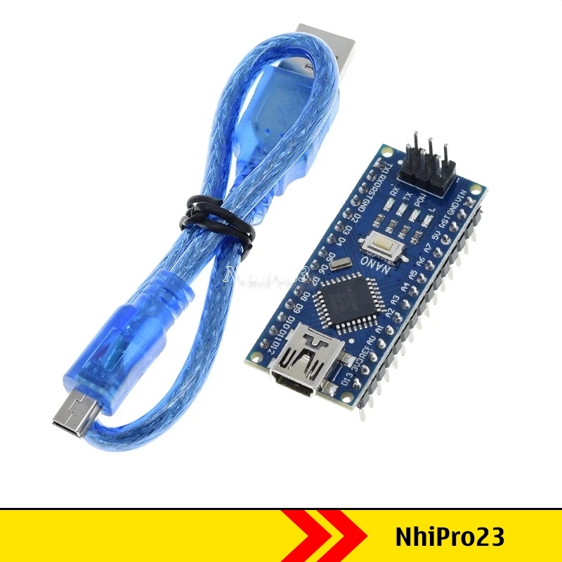 Mạch Arduino Nano V3.0 Atmega328P Cho Arduino Nano Ch340 Usb Nano 328p ...