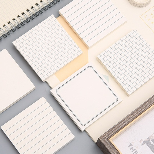 Tập giấy Note 80 tờ/set dán sticky notes | Shopee Việt Nam