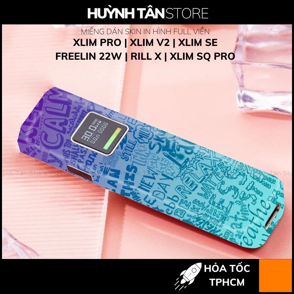 Miếng dán skin xlim pro x lim sq pro x-lim v2 xlim se rill x feelin in ...
