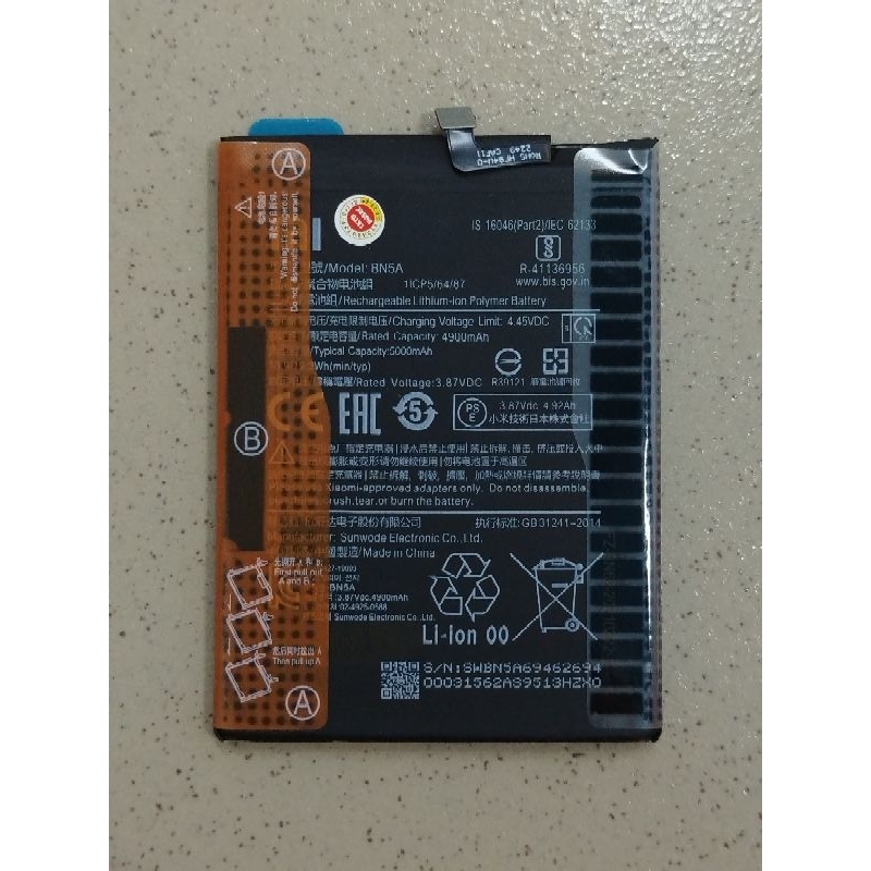 PIN XIAOMI REDMI NOTE 10 5G / BN5A | Shopee Việt Nam