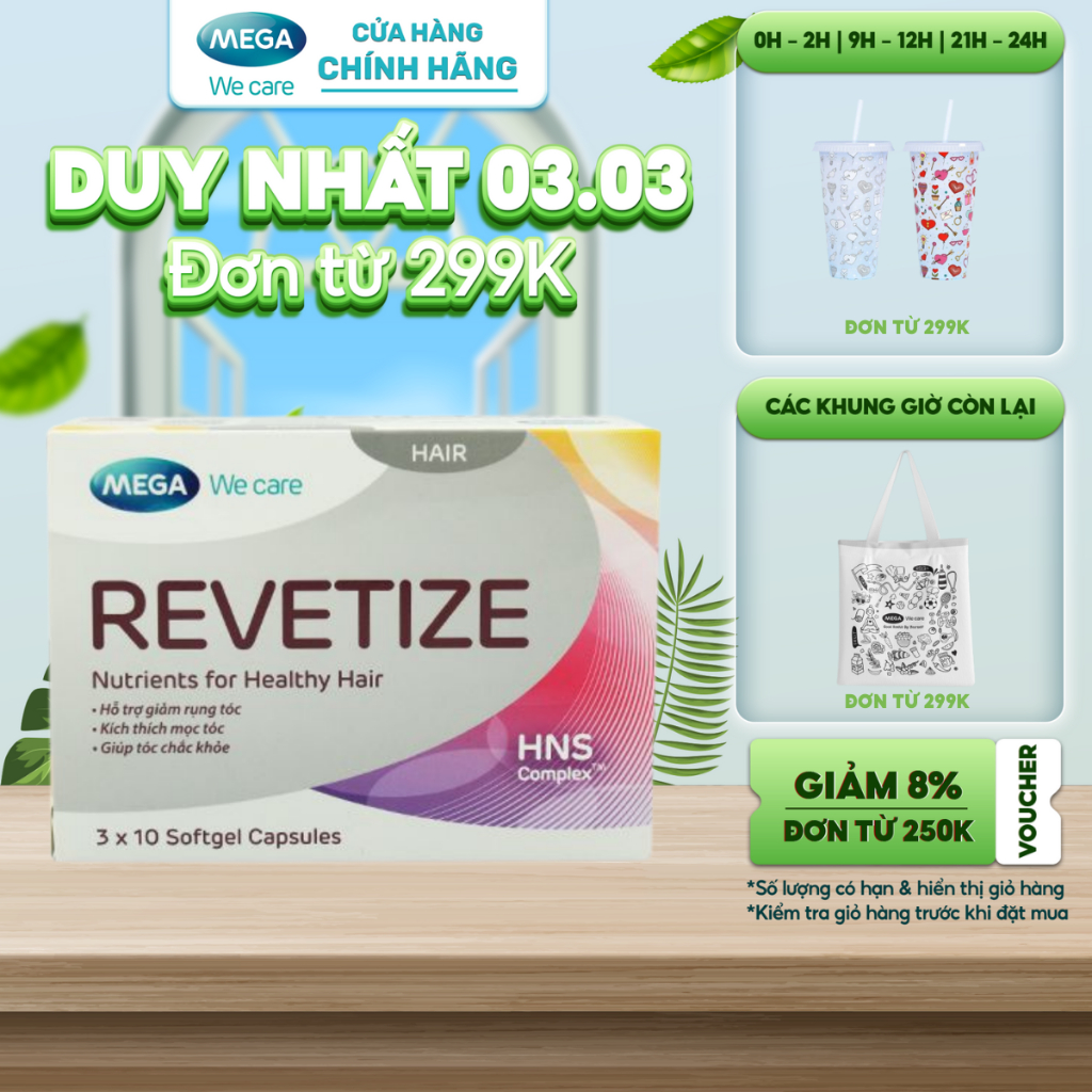 [HSD 1/2025] Viên uống cải thiện tình trạng rụng tóc và duy trì mái tóc ...