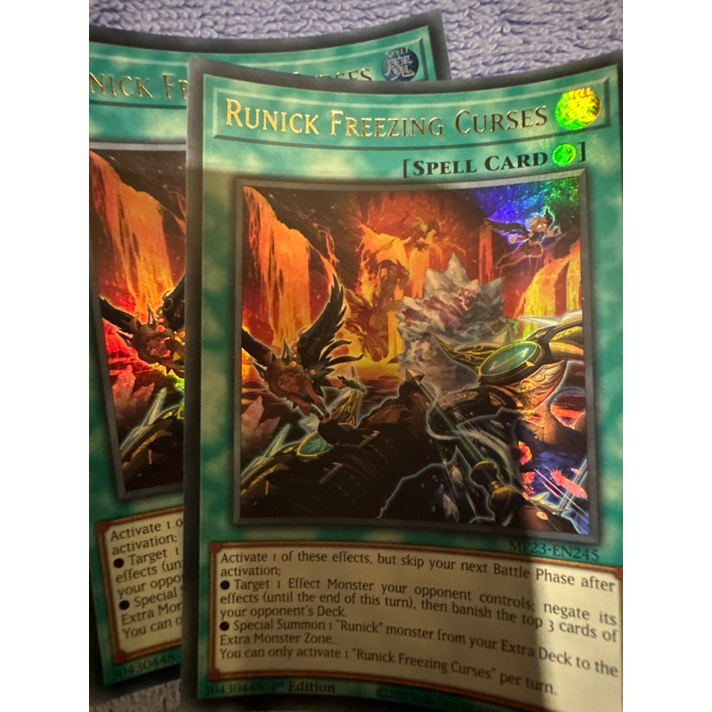 Bài yugioh: runick freezing curses | Shopee Việt Nam