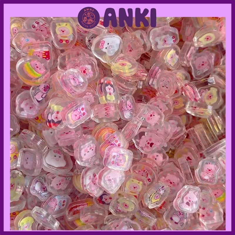 charm/sticker in theo yêu cầu(custom) chất liệu mica trong suốt, làm ...
