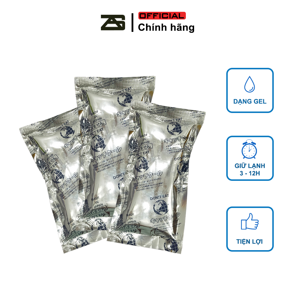 Túi Đá Khô Gel Làm Mát Giữ Lạnh Cho Áo Điều Hòa ZASKY Nhật Bản, Áo ...